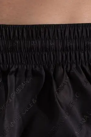 Dolce & Gabbana Dolce Gabbana Logo Jacquard Elastic Waist Swim Boxers