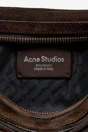 Acne Studios Camero Party Suede Shoulder Bag