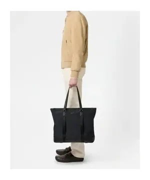 TOD'S Zip-top Laptop Tote Bag