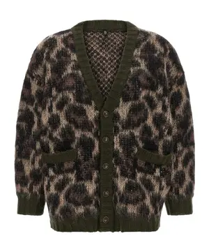 R13 Single-breasted Knit Cardigan