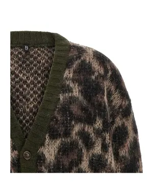 R13 Single-breasted Knit Cardigan