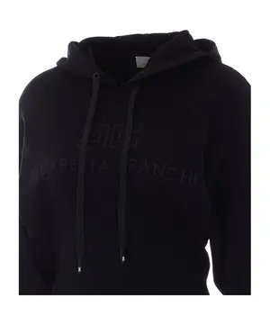 Elisabetta Franchi Embroidered Hooded Jumpsuit