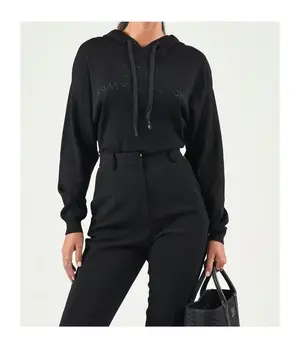 Elisabetta Franchi Embroidered Hooded Jumpsuit