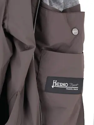 Herno Zip-up Hooded Casual Jacket