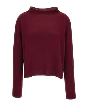 LISA YANG Mock Neck Knitted Sweater