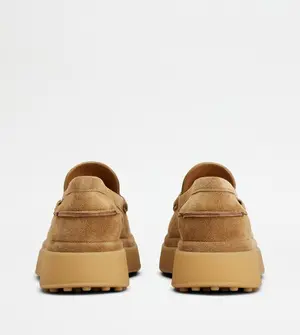 TOD'S Logo-plaque Slip-on Loafers