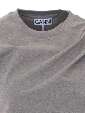 GANNI Draped Jersey Top - Paloma