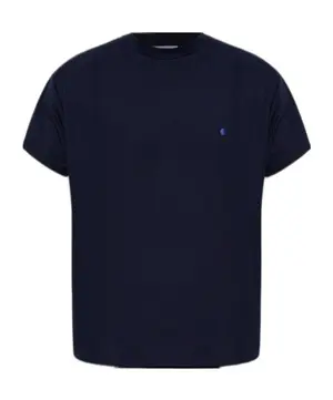JIL SANDER Logo Embroidered T-shirt - No
