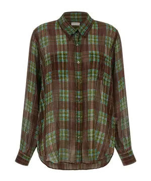 Dries Van Noten Checked Shirt - Multi-color