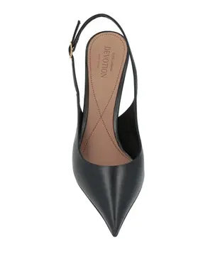 Dolce & Gabbana Leather Slingback Pumps