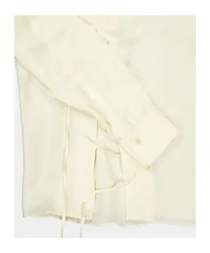 FERRAGAMO Lace-up Detail Top