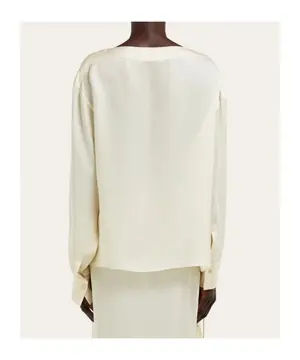 FERRAGAMO Lace-up Detail Top