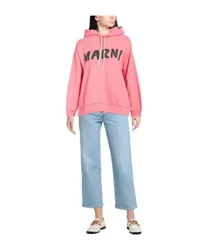 Marni Printed French Terry Hoodie