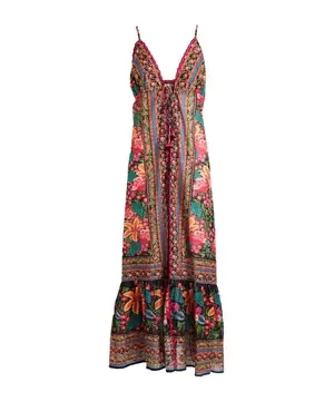 Farm Rio Floral Sleeveless Dress