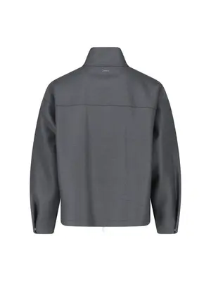 Herno Zip-up Hooded Casual Jacket