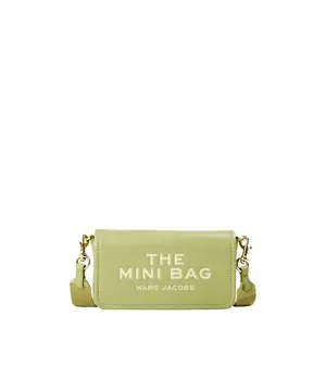 Marc Jacobs Grained Leather Mini Crossbody Bag - Green