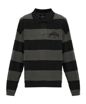 REPRESENT Long-sleeve Polo Shirt
