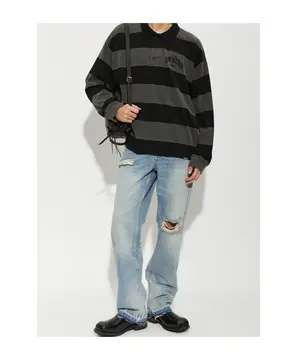 REPRESENT Long-sleeve Polo Shirt