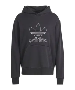 ADIDAS ORIGINALS Relaxed Fit Hooded Sweatshirt With Logo Detail