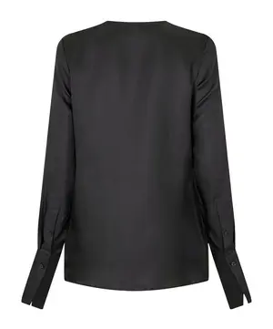 Hugo Boss Satin Long Sleeve Top