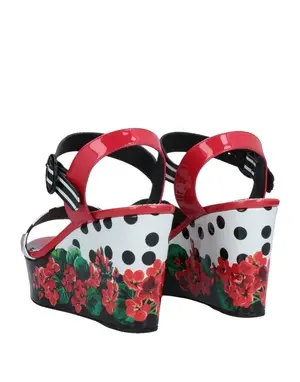 Dolce & Gabbana Floral-print Sandals
