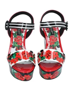 Dolce & Gabbana Floral-print Sandals