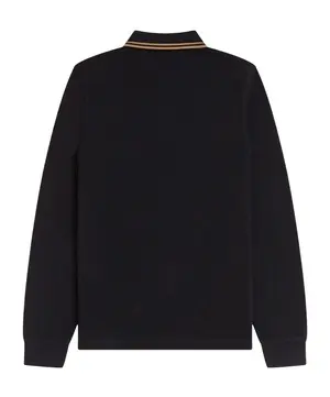 Fred Perry Longsleeve Collared Polo Shirt