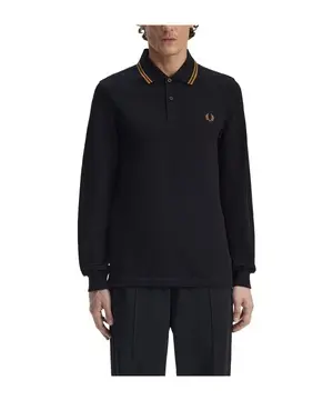 Fred Perry Longsleeve Collared Polo Shirt