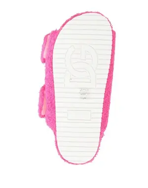 Dolce & Gabbana Terrycloth Slingback Sandals