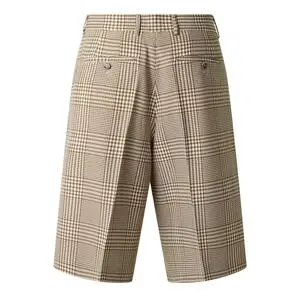 AMI Paris Checkered Bermuda Shorts