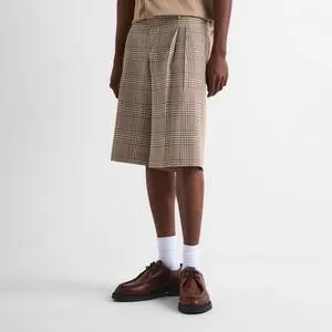 AMI Paris Checkered Bermuda Shorts