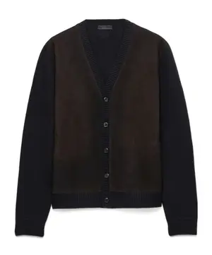 Prada Wool Cardigan - Black