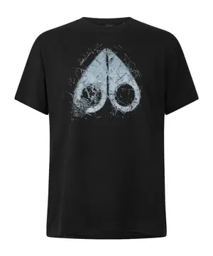 Moose Knuckles Cotton Shortsleeve Tshirt - No