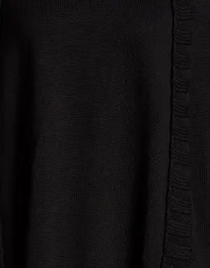 Dolce & Gabbana Heavy-weight Knit Poncho