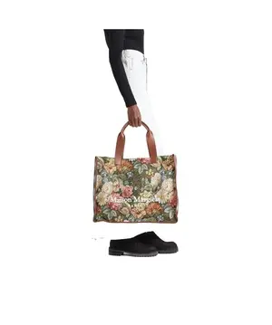 MAISON MARGIELA Large Floral Tote Bag