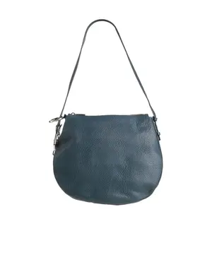 Burberry Large Litchi Leather Tote Bag