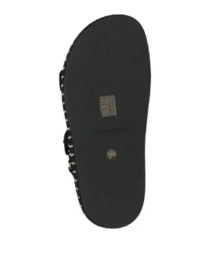 Tory Burch Embellished Studded Platform Slingback Sandals