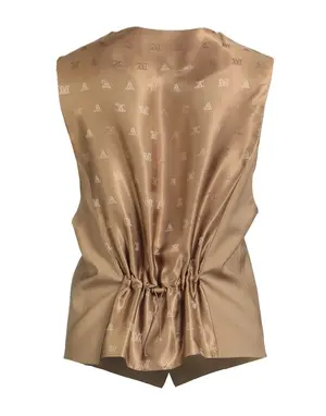 Max Mara Wool Satin Waistcoat