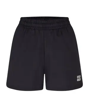 Hugo Boss Elasticwaist Casual Shorts - Black