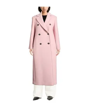 Sportmax Double-breasted Wool Coat