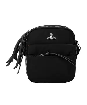 VIVIENNE WESTWOOD Nylon Crossbody Bag - Black