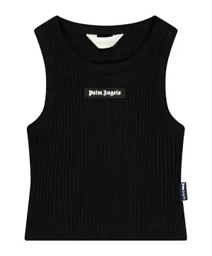 Palm Angels A Simple Vest Top
