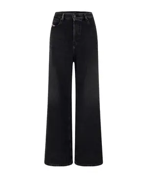 DIESEL® Loose Fit Wide-leg Jeans