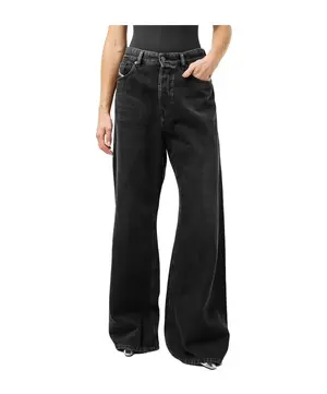 DIESEL® Loose Fit Wide-leg Jeans