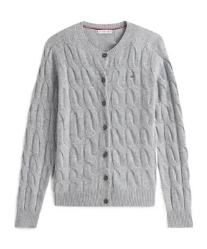 Tommy Hilfiger Crewneck Cableknit Cardigan
