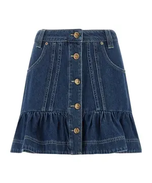 Farm Rio Ruffled Skirt