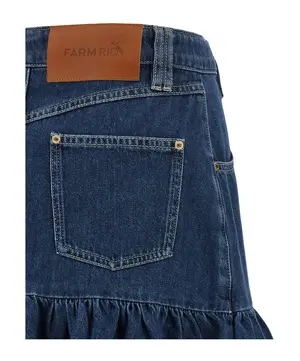 Farm Rio Ruffled Skirt