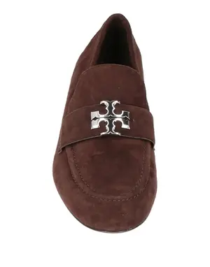 Tory Burch Suede Round Toe Loafers