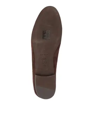Tory Burch Suede Round Toe Loafers