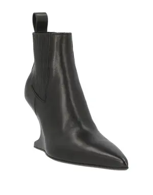 Rick Owens Sculptural Heel Ankle Boots